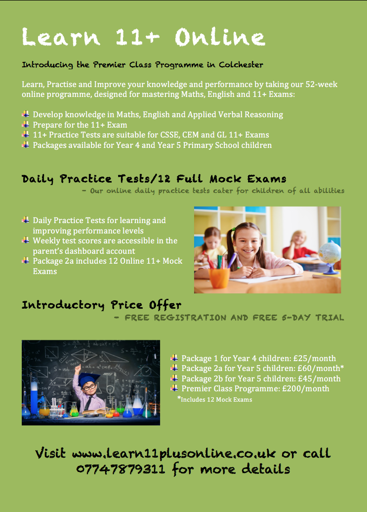 Homepage - 11+ Academy